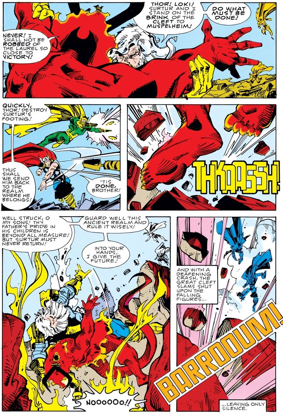 The Many Comic Book Deaths of Odin