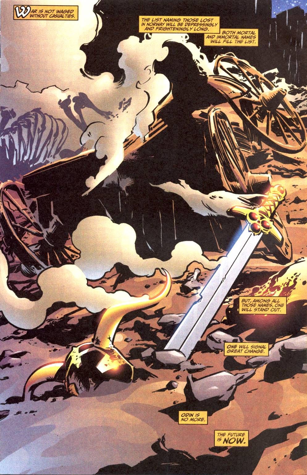 The Many Comic Book Deaths of Odin