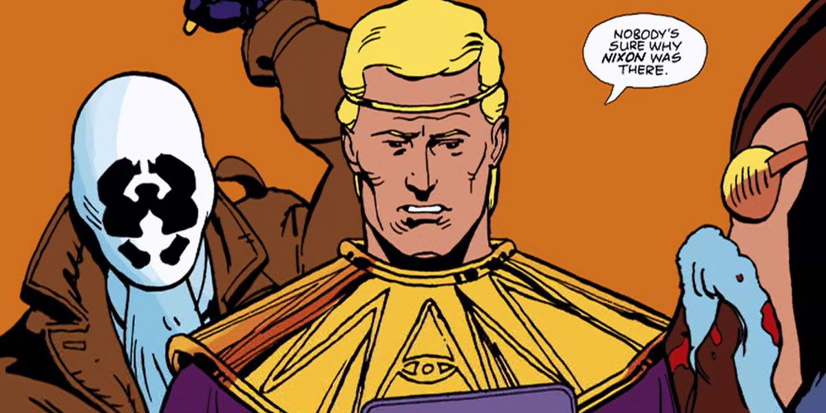 Robert Redford is Watchmen Universe's Post-Nixon President