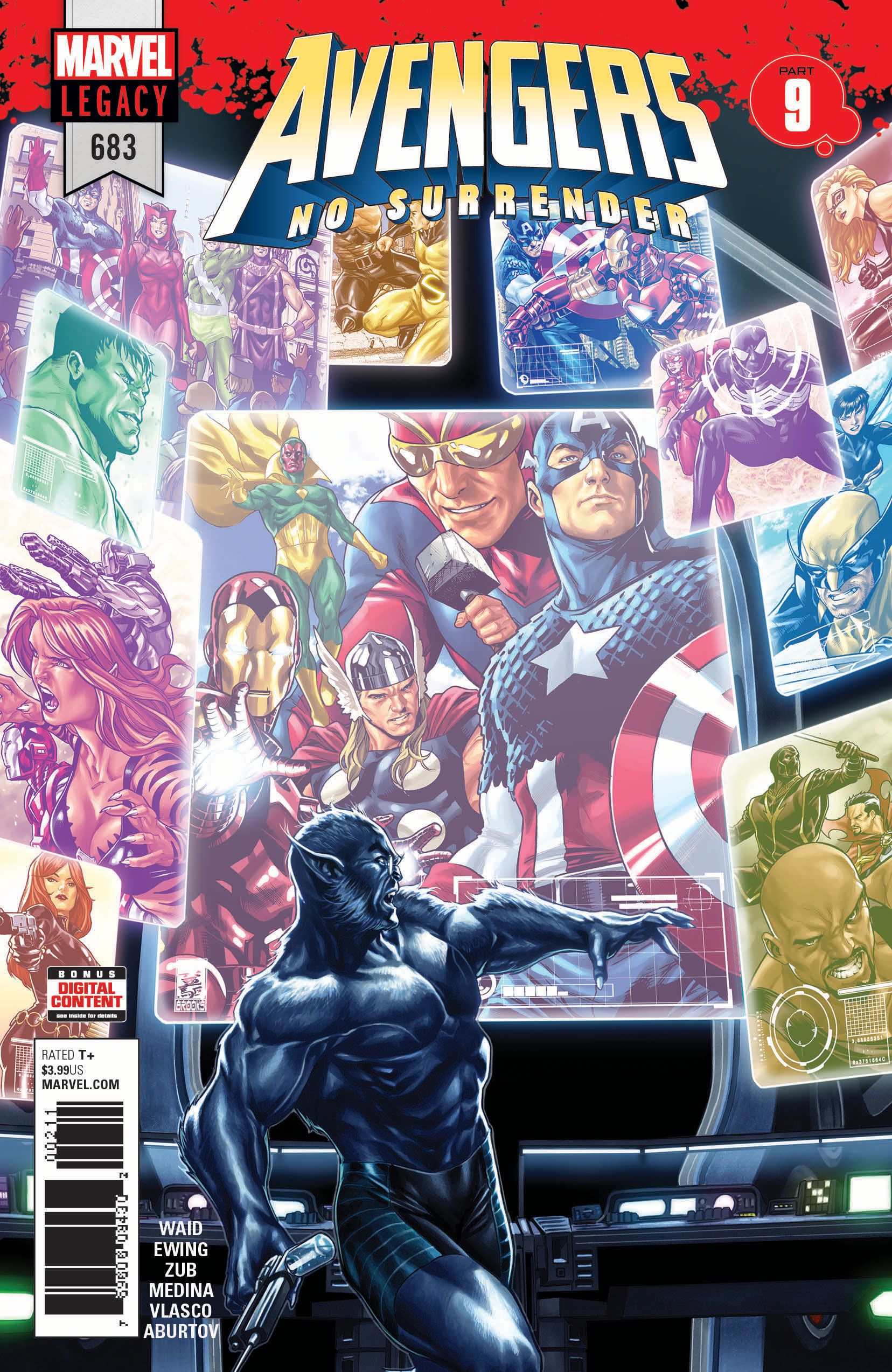The Hulk is Resurrected on Avengers: No Surrender Covers