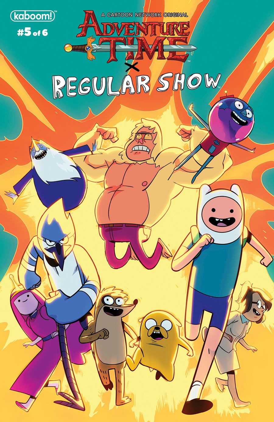 PREVIEW: Adventure Time/Regular Show #5