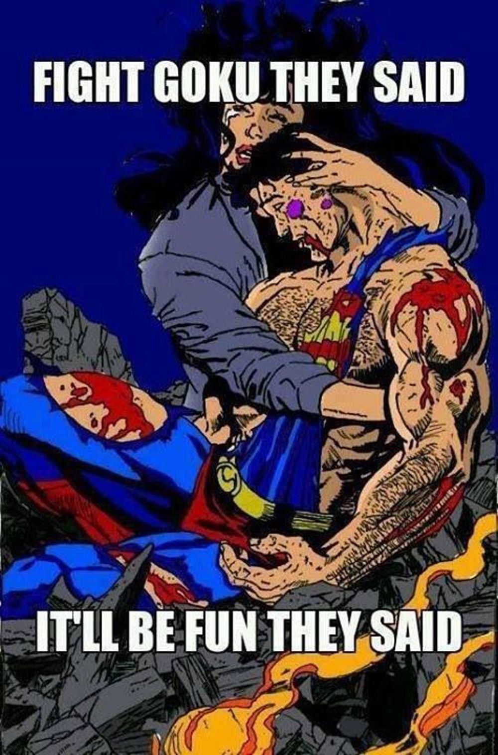 Savage Memes Roasting Superhero Death