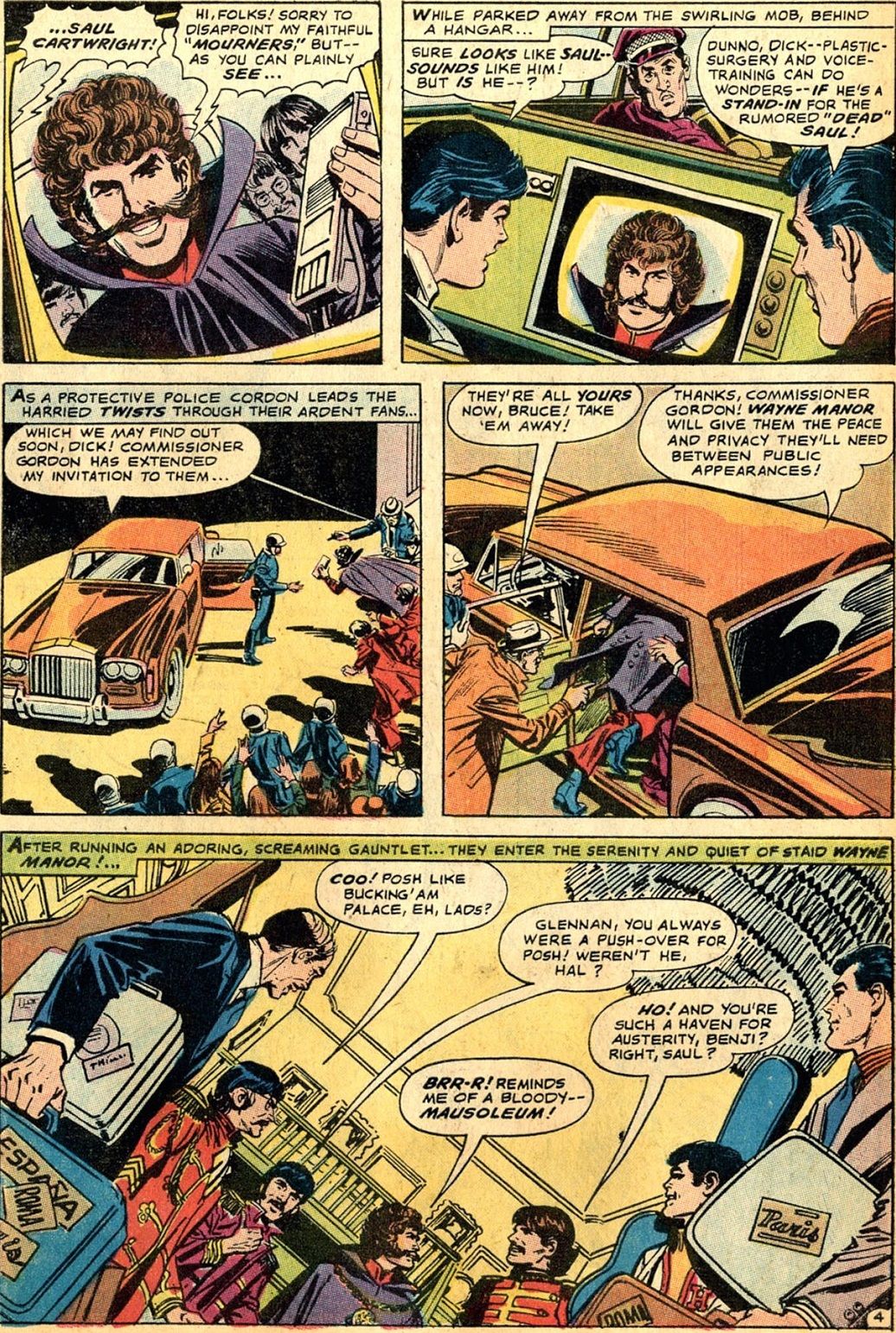 Batman and Robin Broke Up the Beatles