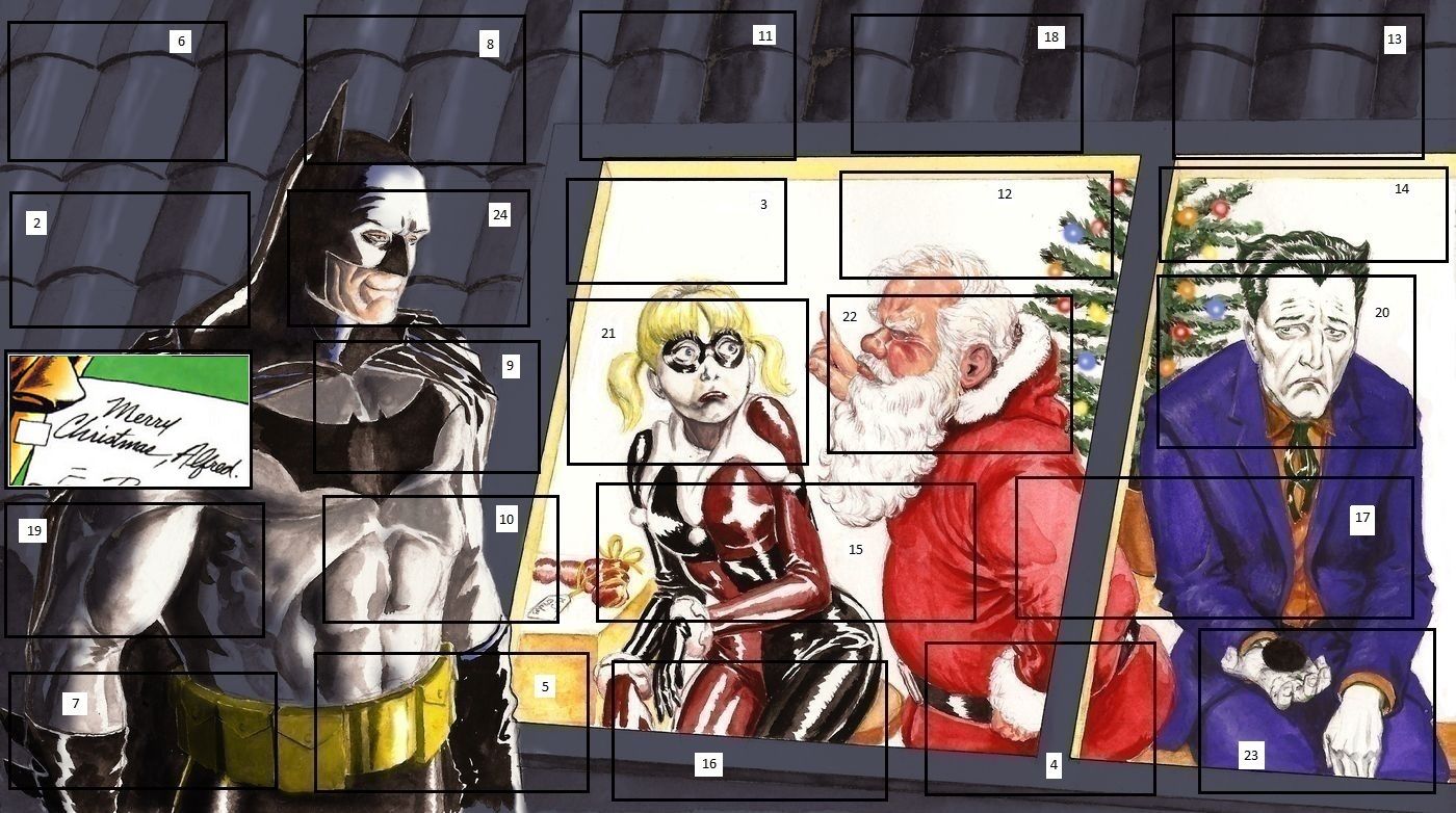 Batman Advent Calendar, Day 1