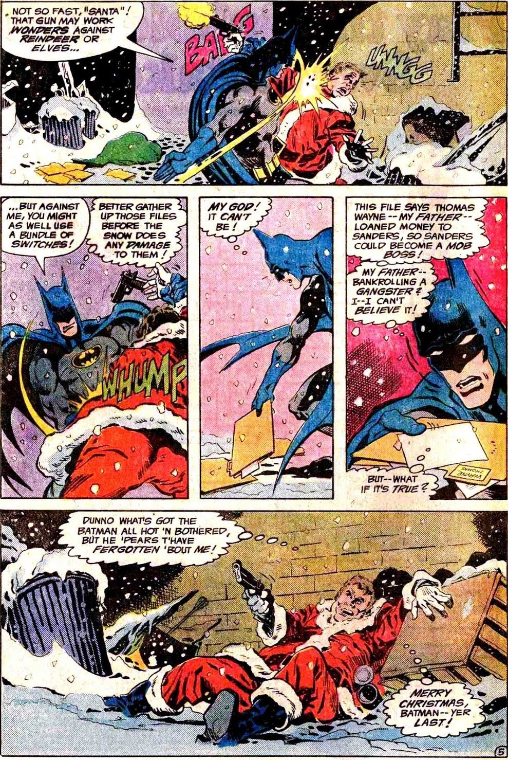 A Very Batman Christmas - Batman's Last Christmas