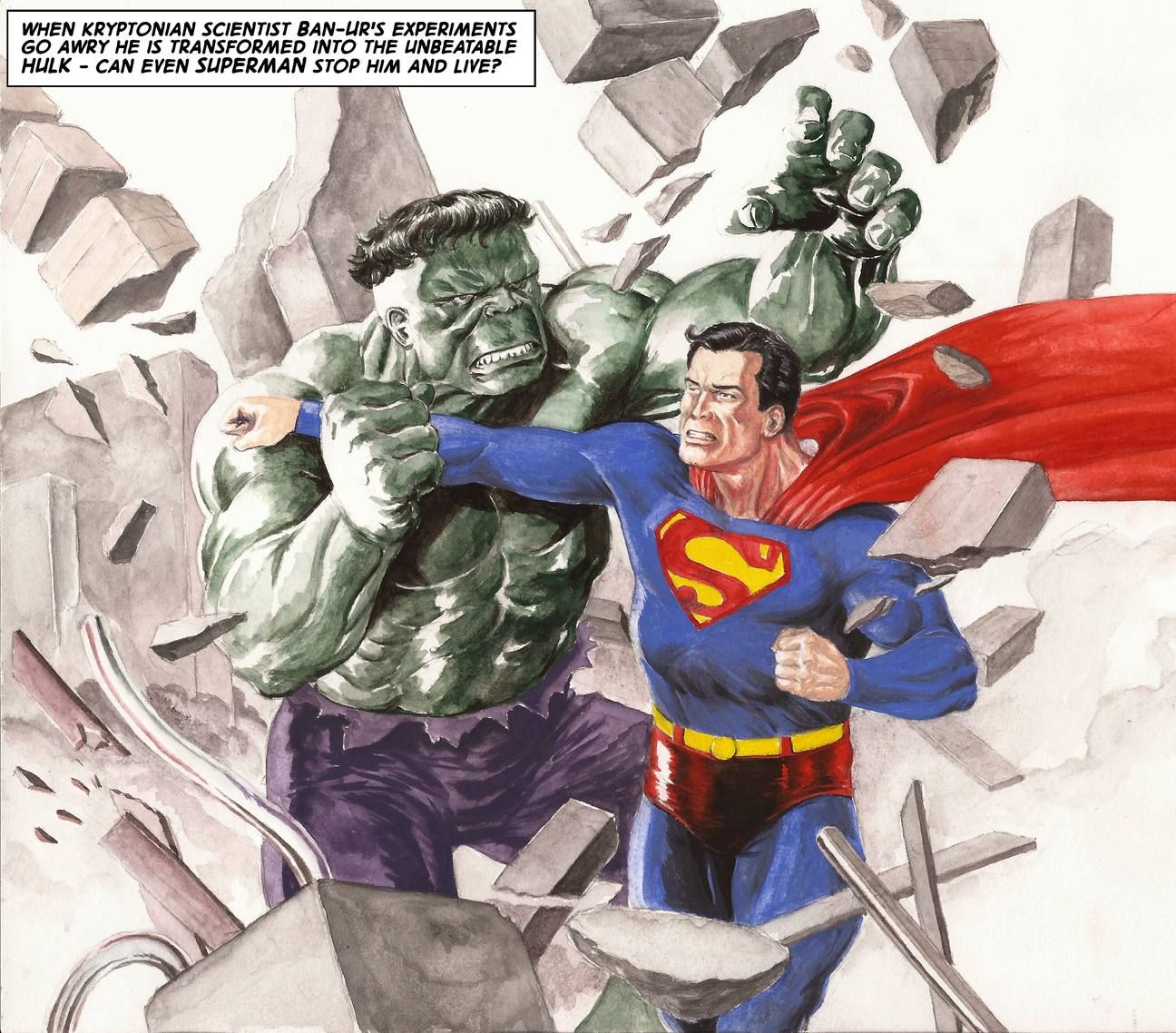 Change One Character in a Famous Comic Book Story!