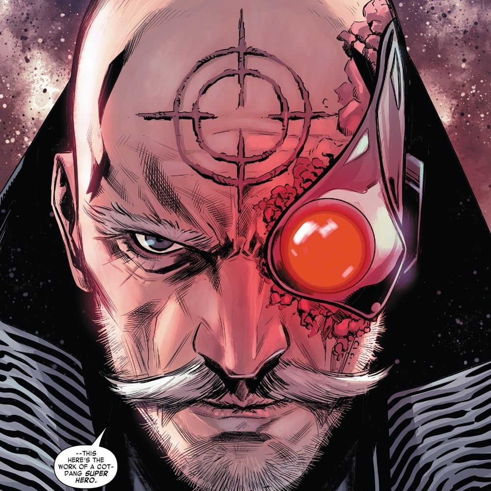 Bullseye is the Villain of Old Man Hawkeye