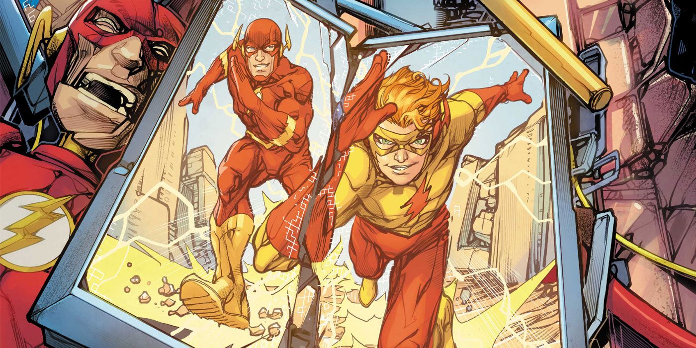 Impulse Teased in New Artwork For DC's Flash War