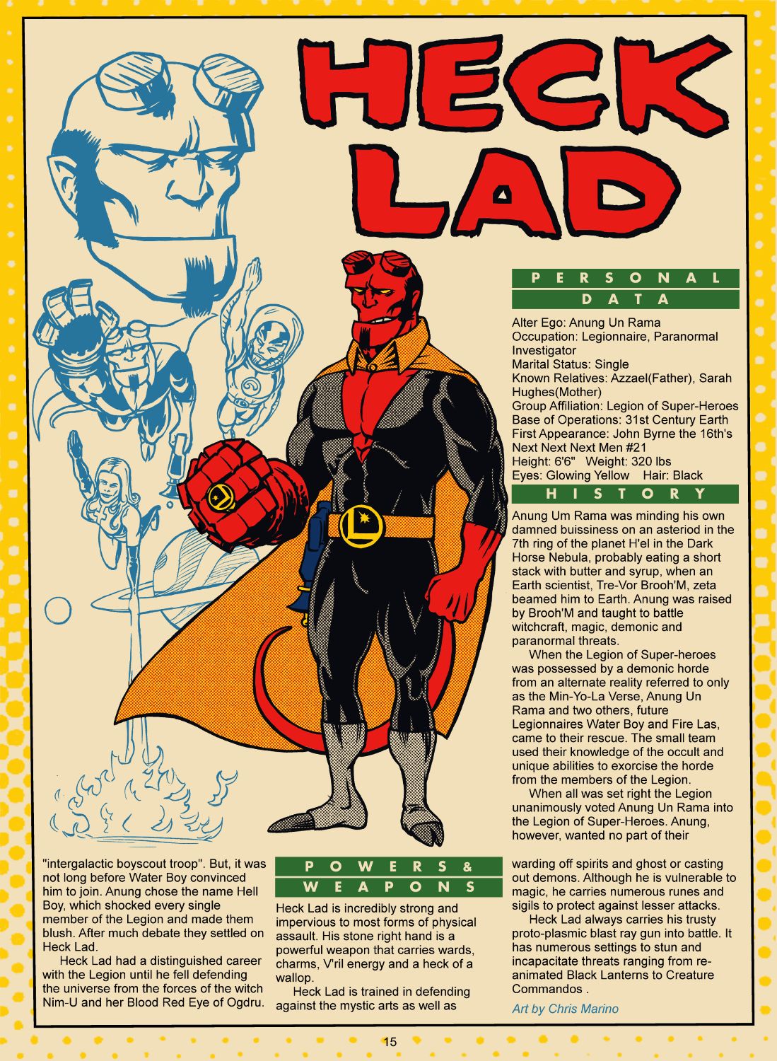 Legion of Super-Heroes Rejects Gallery