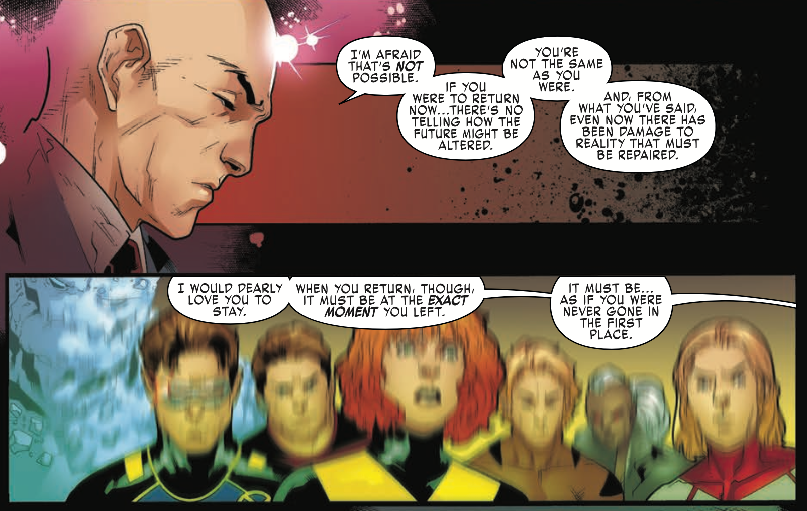 Marvel's Original X-Men Time Paradox Resolved