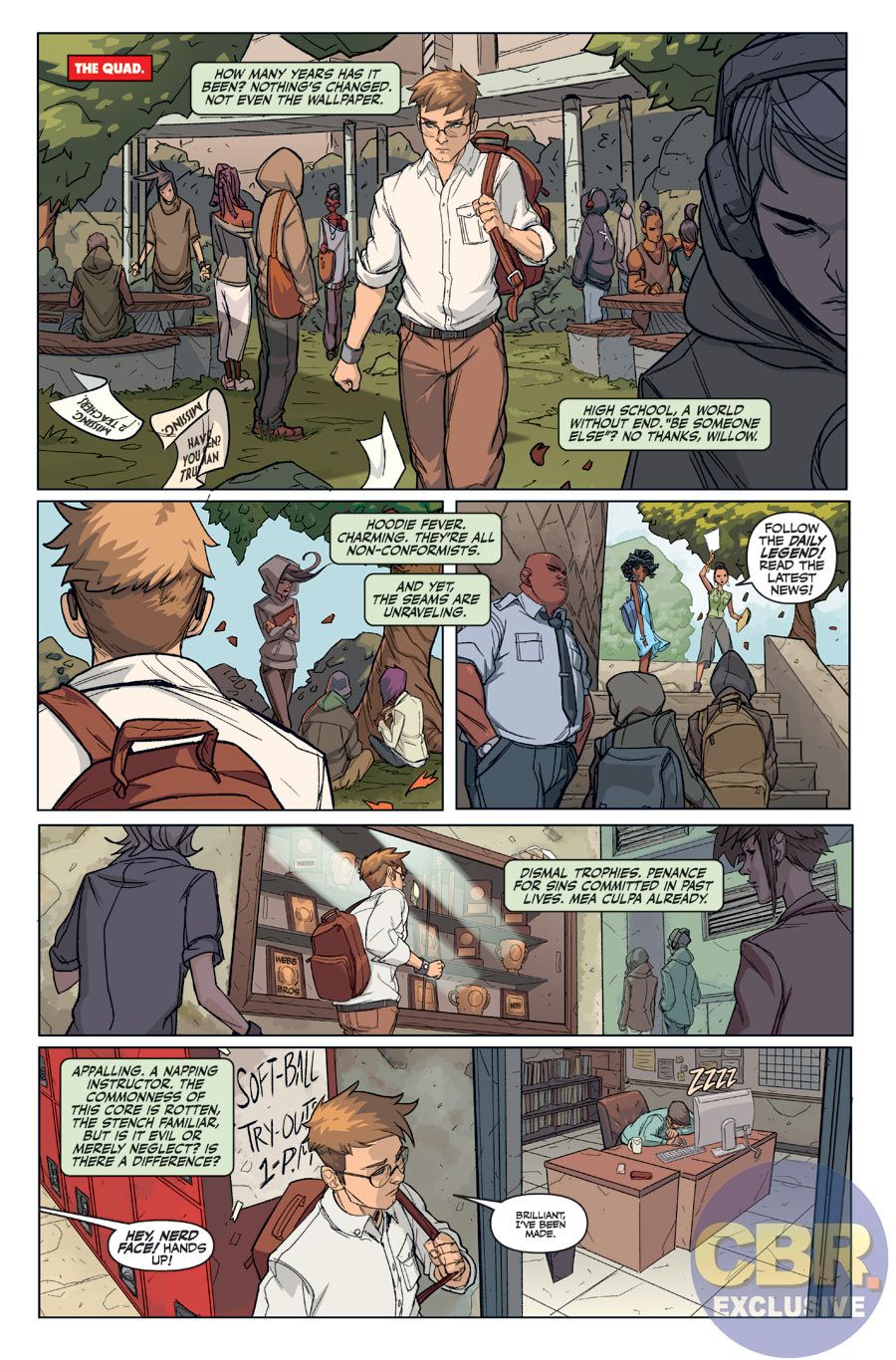 EXCLUSIVE: The Teacher Becomes the Student in Giles #1