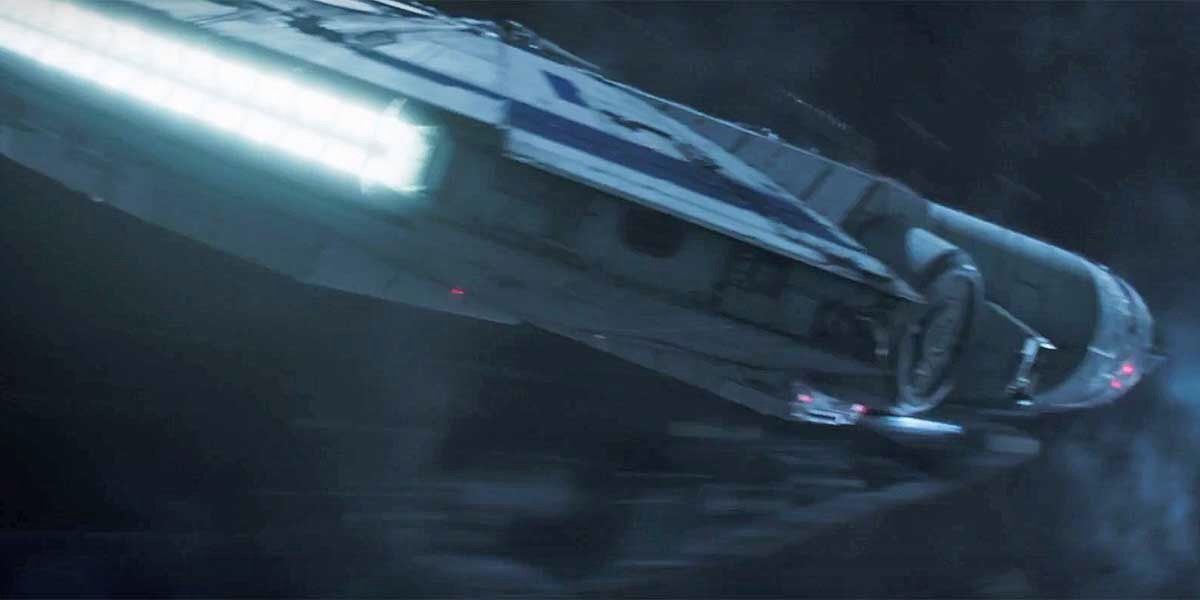 Why the Millennium Falcon Looks Different in Solo's Super Bowl TV Spot