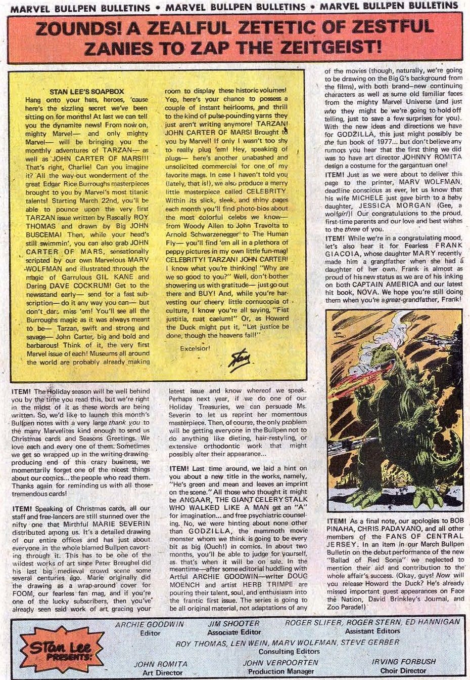 Marvel's Bullpen Bulletins, From A to Z!