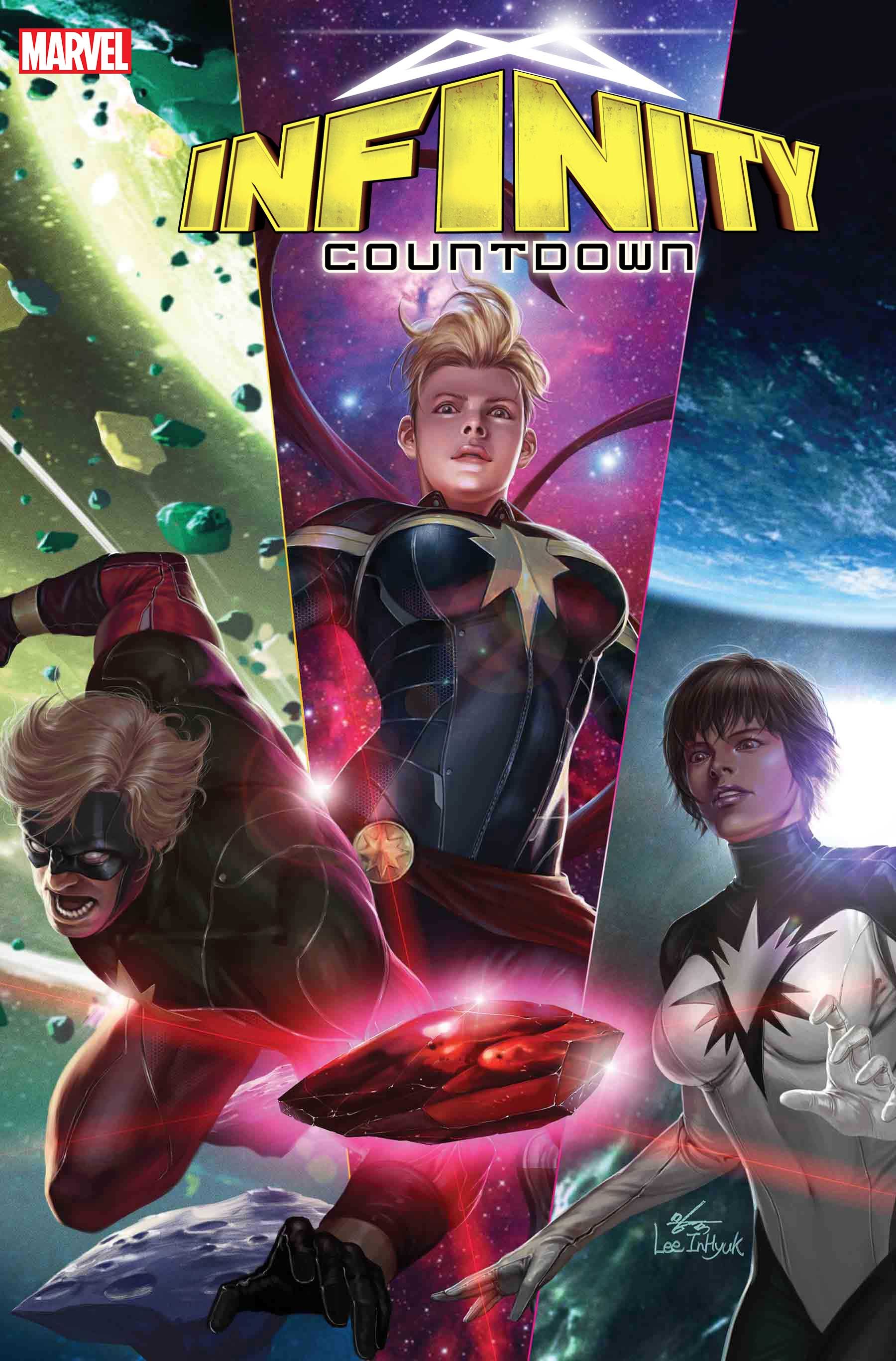 Marvel Announces Daredevil, Captain Marvel & Darkhawk Infinity Countdown Tie-Ins