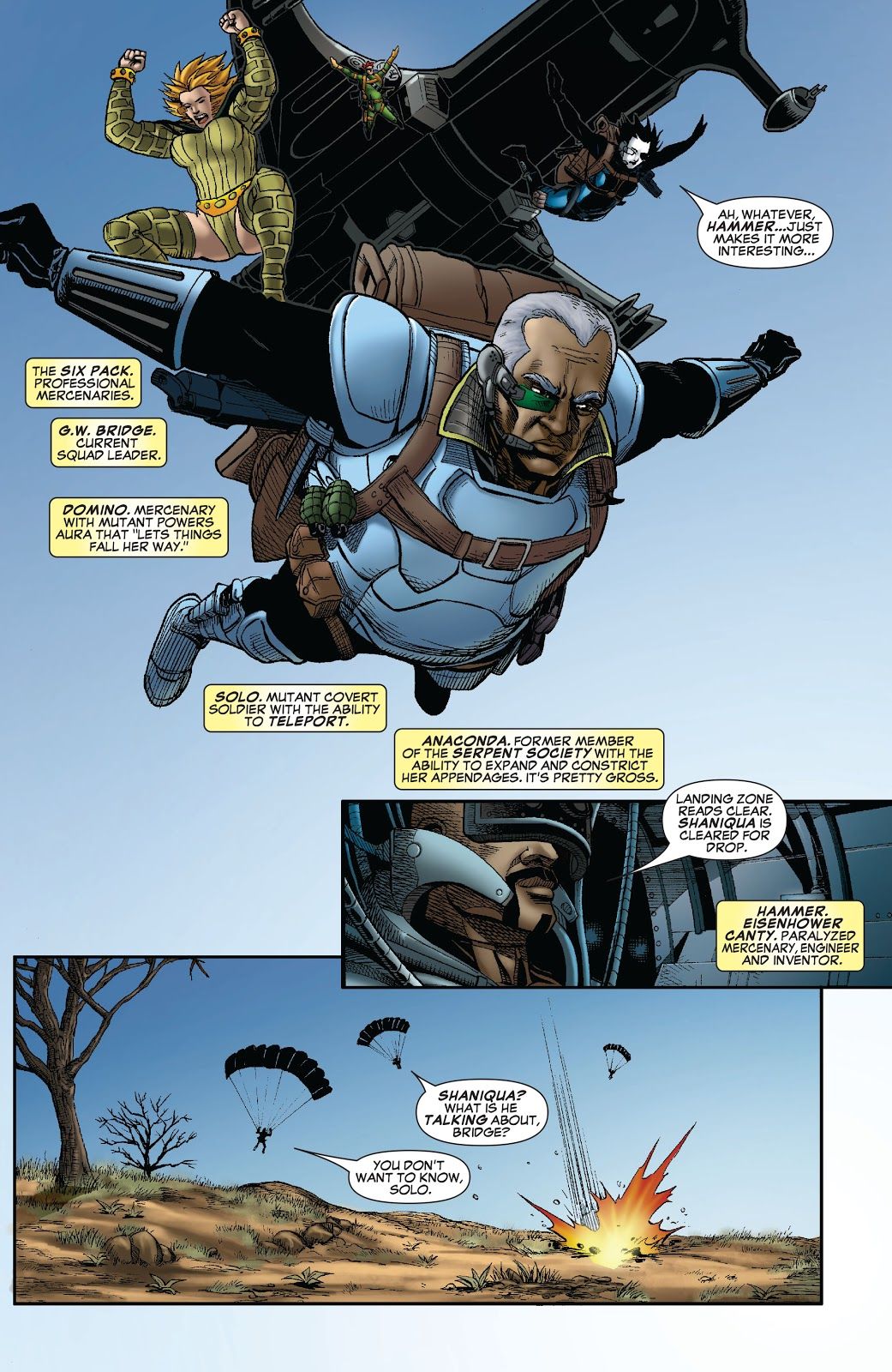 Deadpool 2's Introduces X-Force - or Marvel's Six Pack