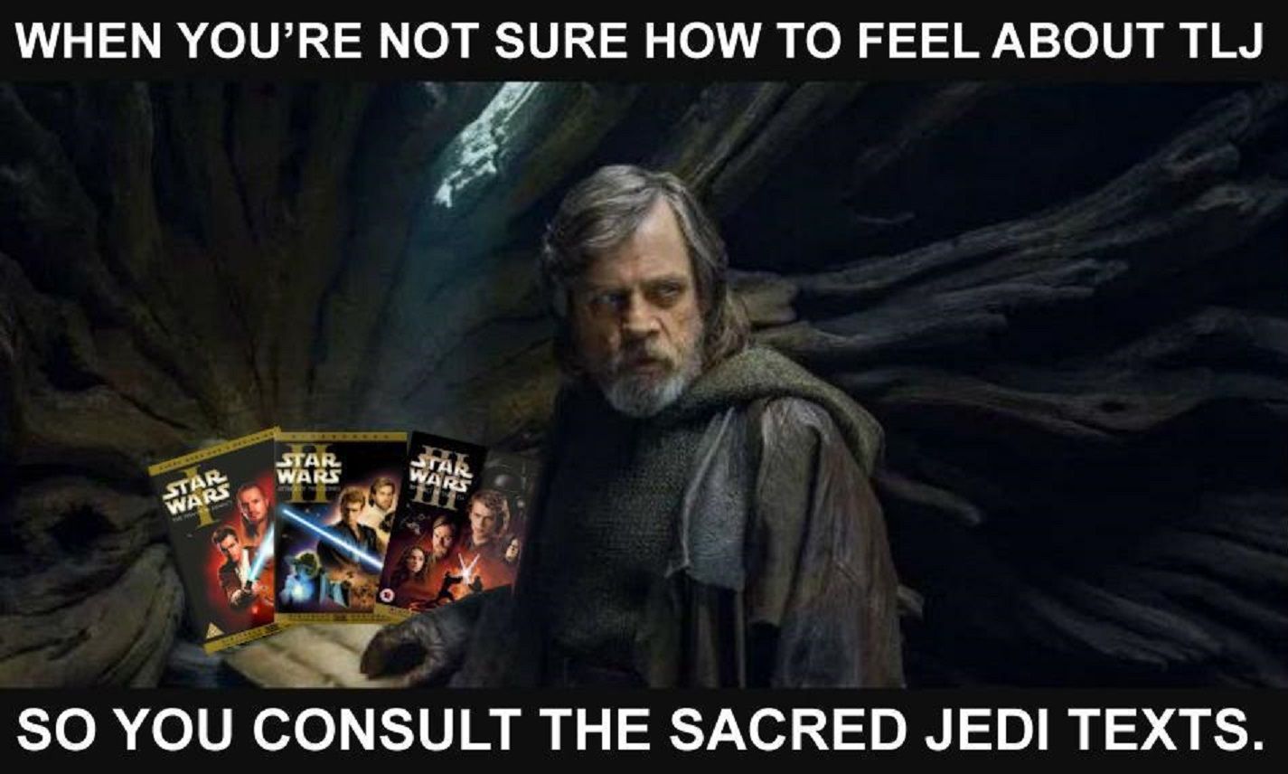 Grumpy Old Jedi: 15 Hilarious Old Man Luke Memes