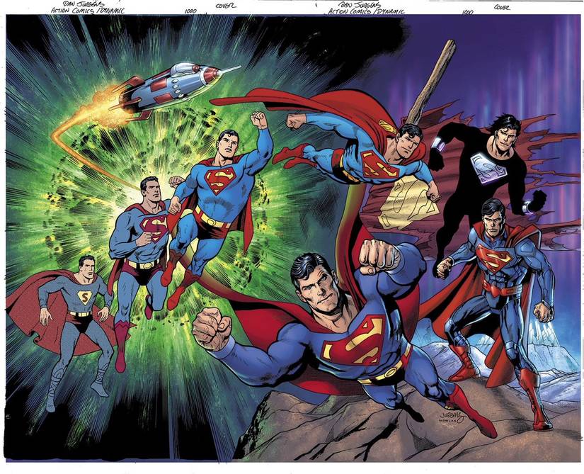 Superman's History Explored in Dan Jurgens' Action Comics #1000 Variant