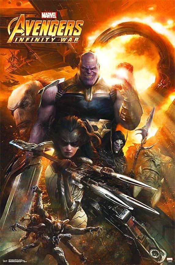 Thanos' Black Order Get the Spotlight In New Avengers: Infinity War Poster