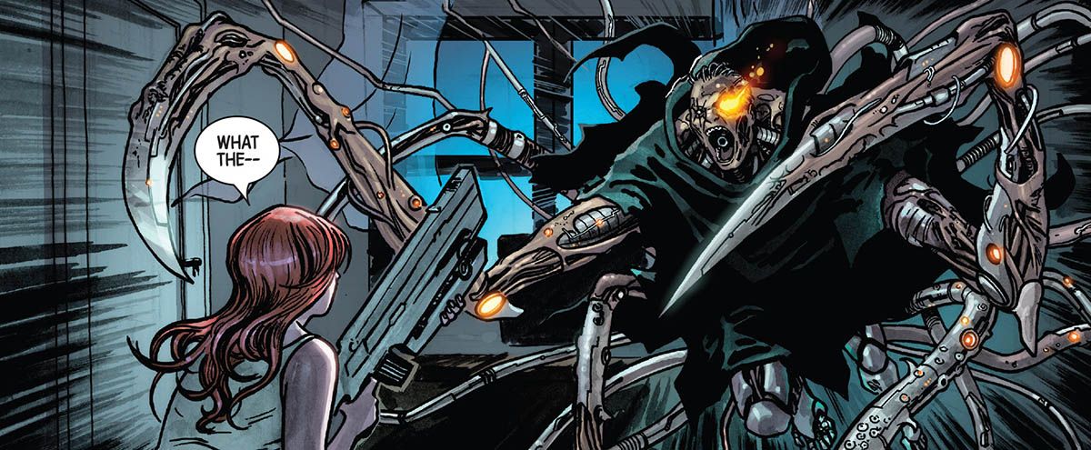 Hope Summers Gets an Eye Scar to Match Cable's