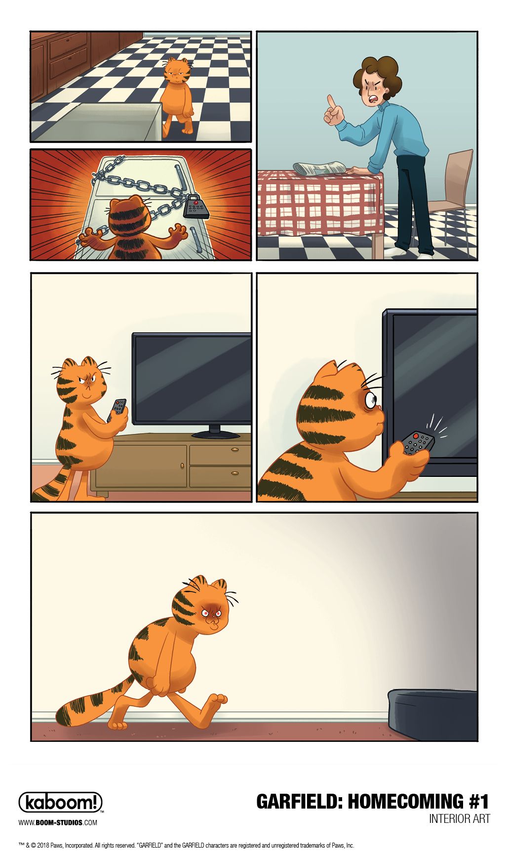 Garfield Joins the Circus in Homecoming Miniseries