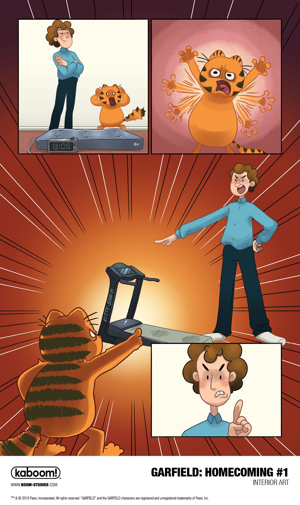 Garfield Joins the Circus in Homecoming Miniseries