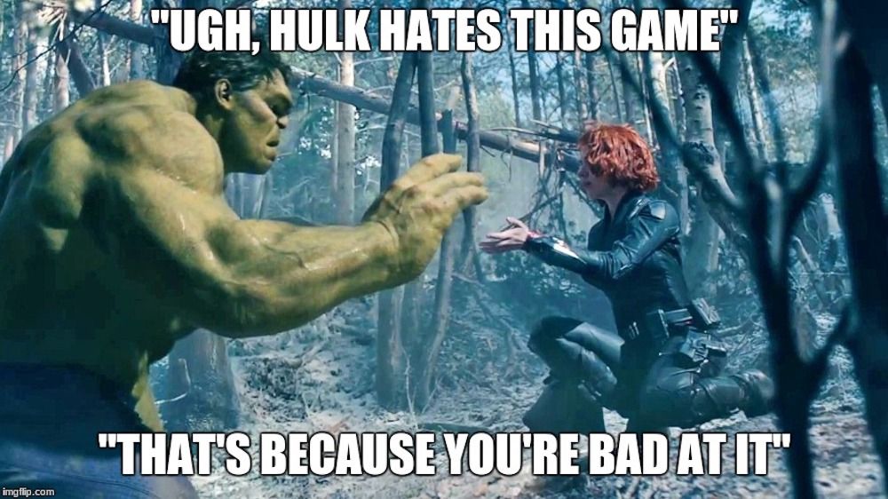 GammaWidow: 15 Incredibly Dank Hulk And Black Widow Memes