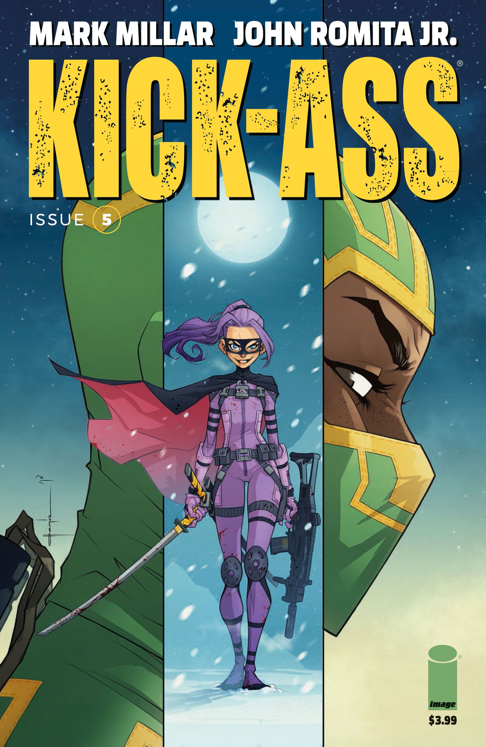 Mark Millar's New Kick-Ass Meets Hit-Girl in Variant