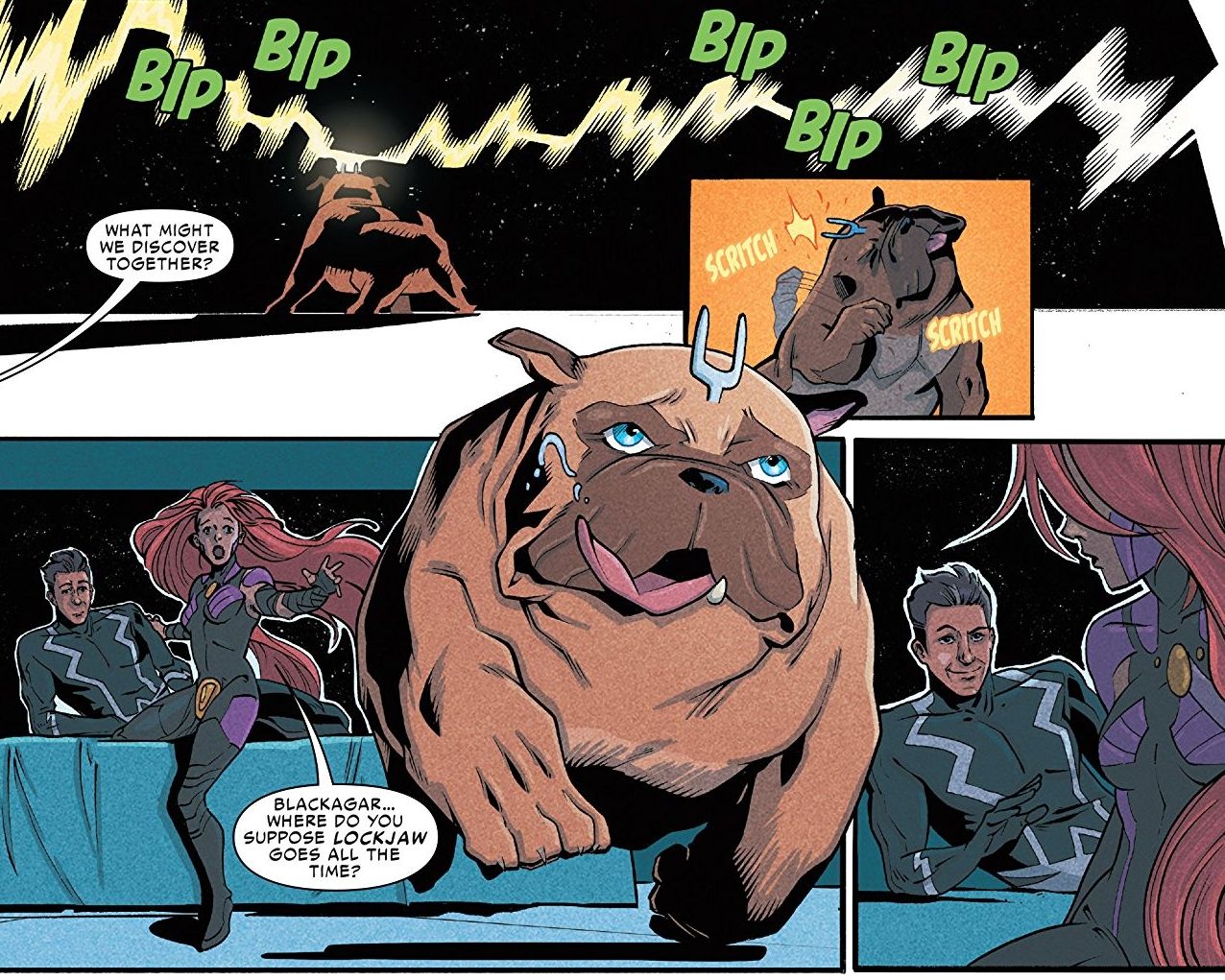Lockjaw #1 Review: Everyone's Favorite Inhuman