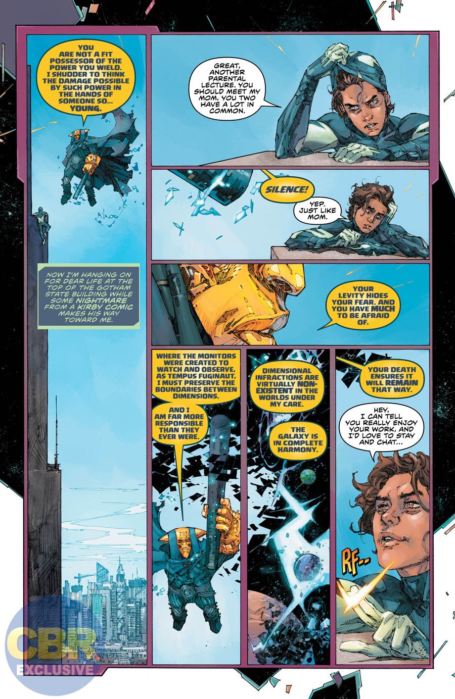 Sideways #2 Introduces DC's Guardian of Time & Space