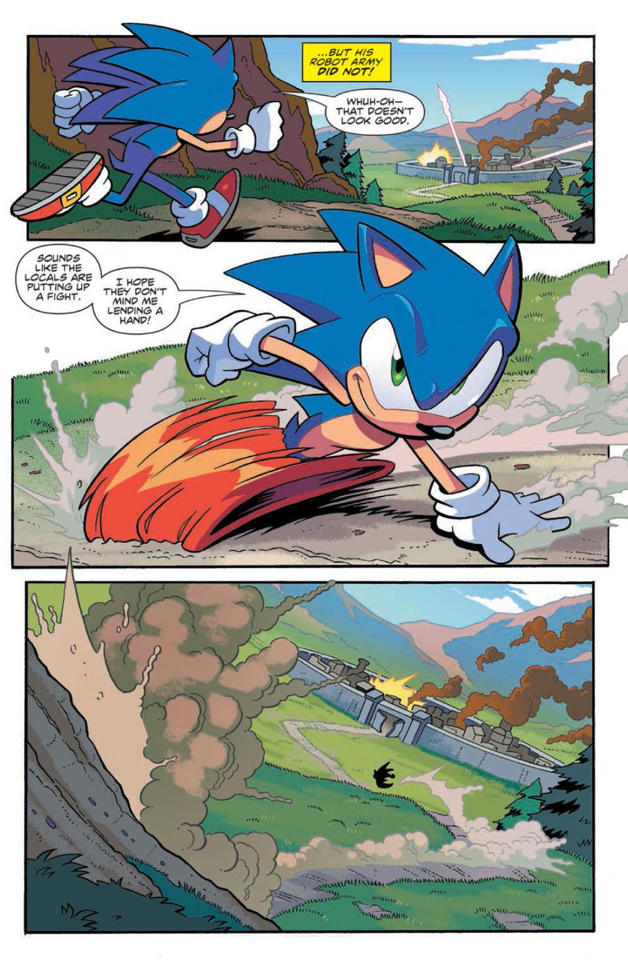 PREVIEW: Sonic the Hedgehog #1