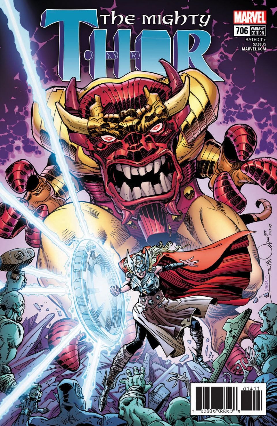 Walt Simonson Variant is His First Time Drawing the Mighty Thor