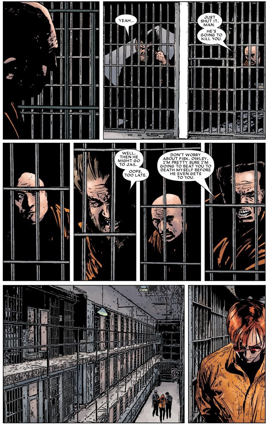 Was Bendis' Daredevil Always Going to End Up With DD in Jail?