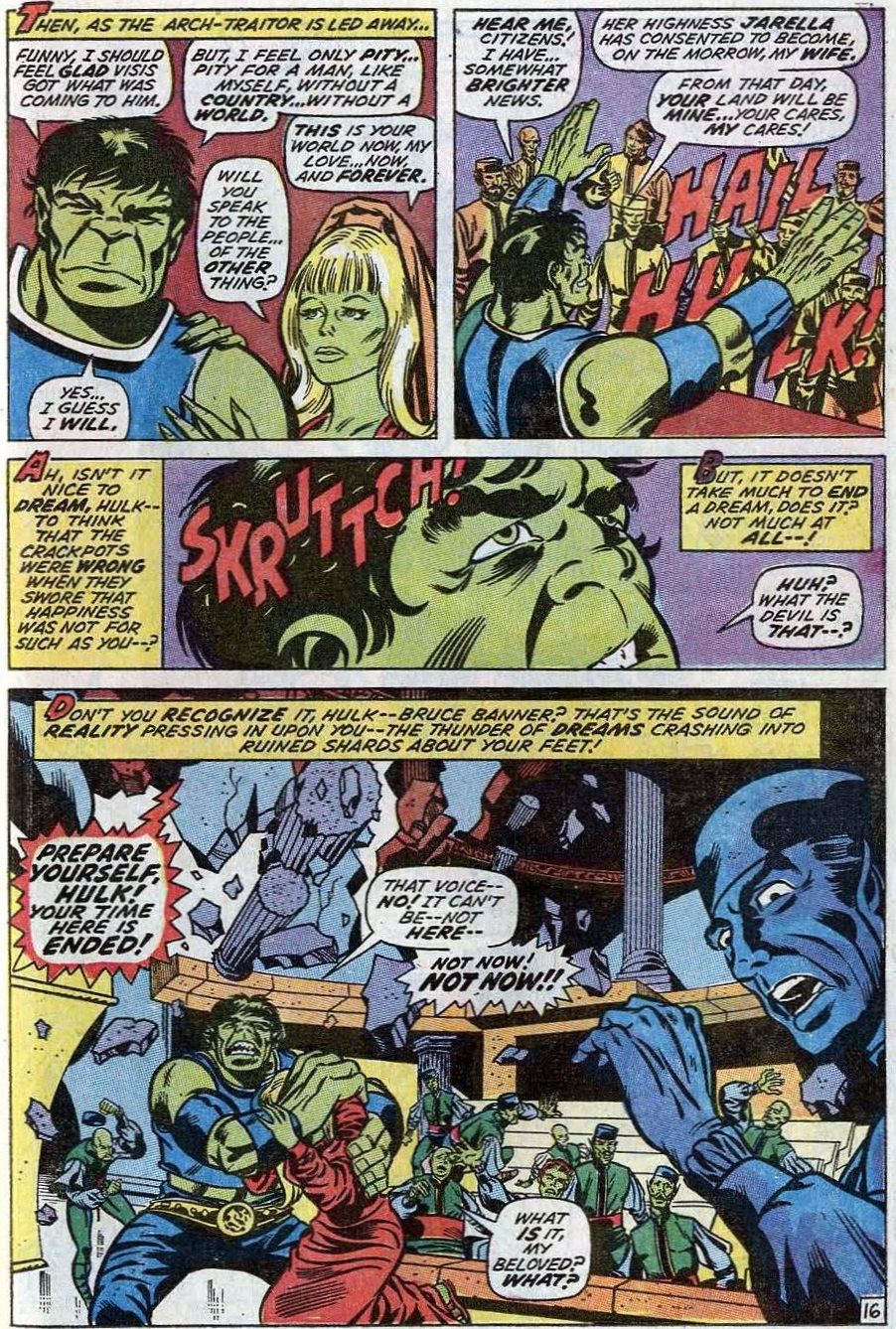 Was The Hulk's Love, Jarella, Not Intended to Stay Dead?