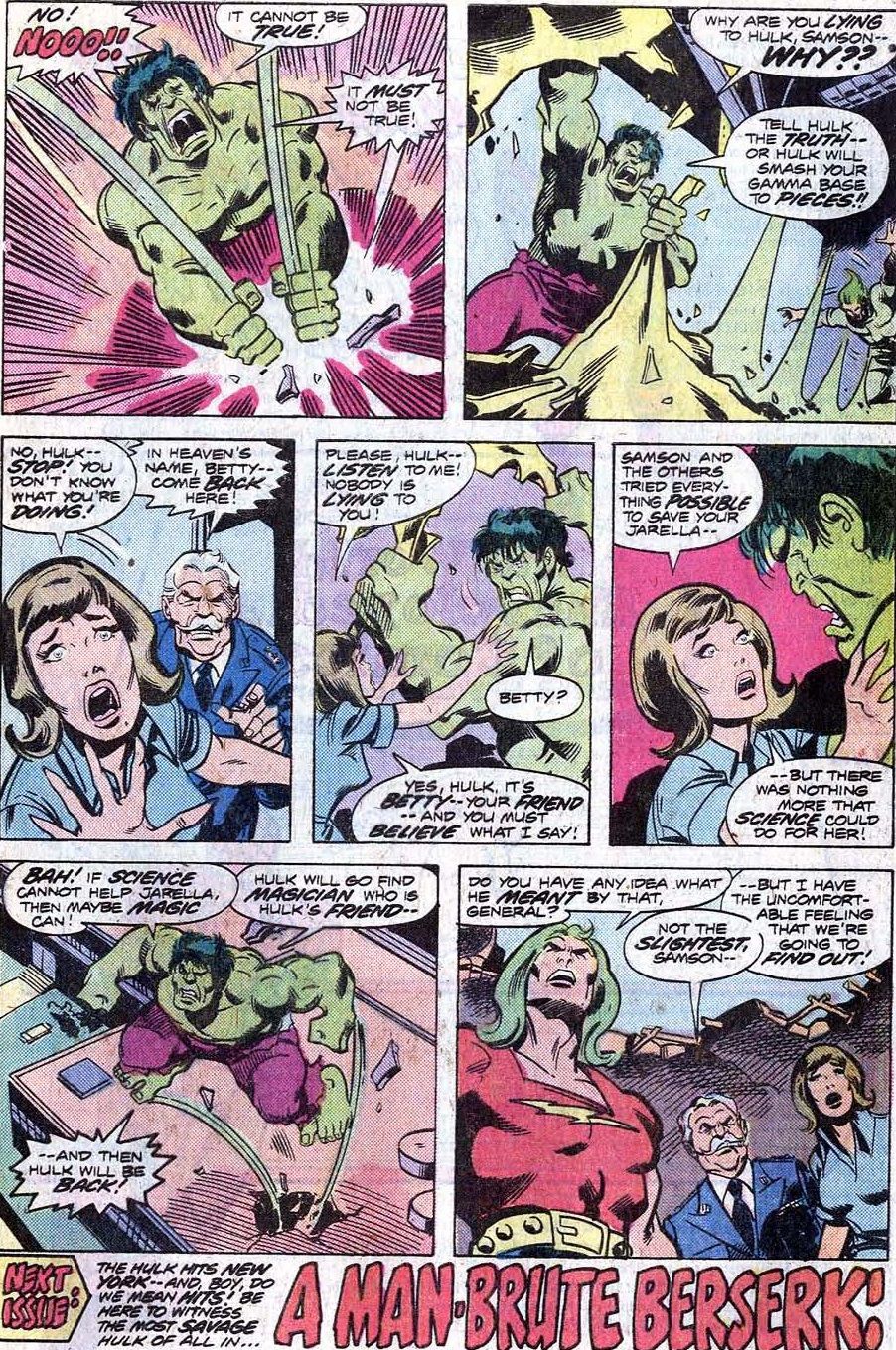 Was The Hulk's Love, Jarella, Not Intended to Stay Dead?