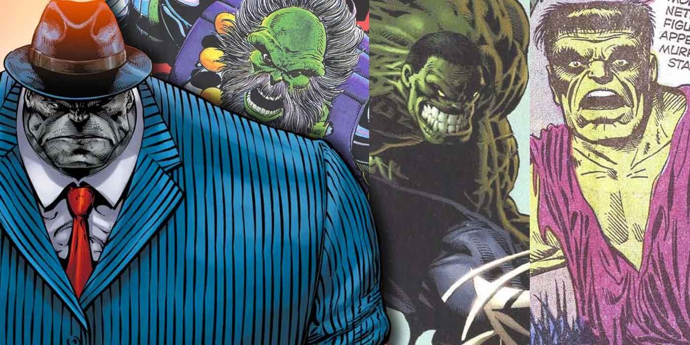 Every Major Incarnation of Marvel's Incredible Hulk