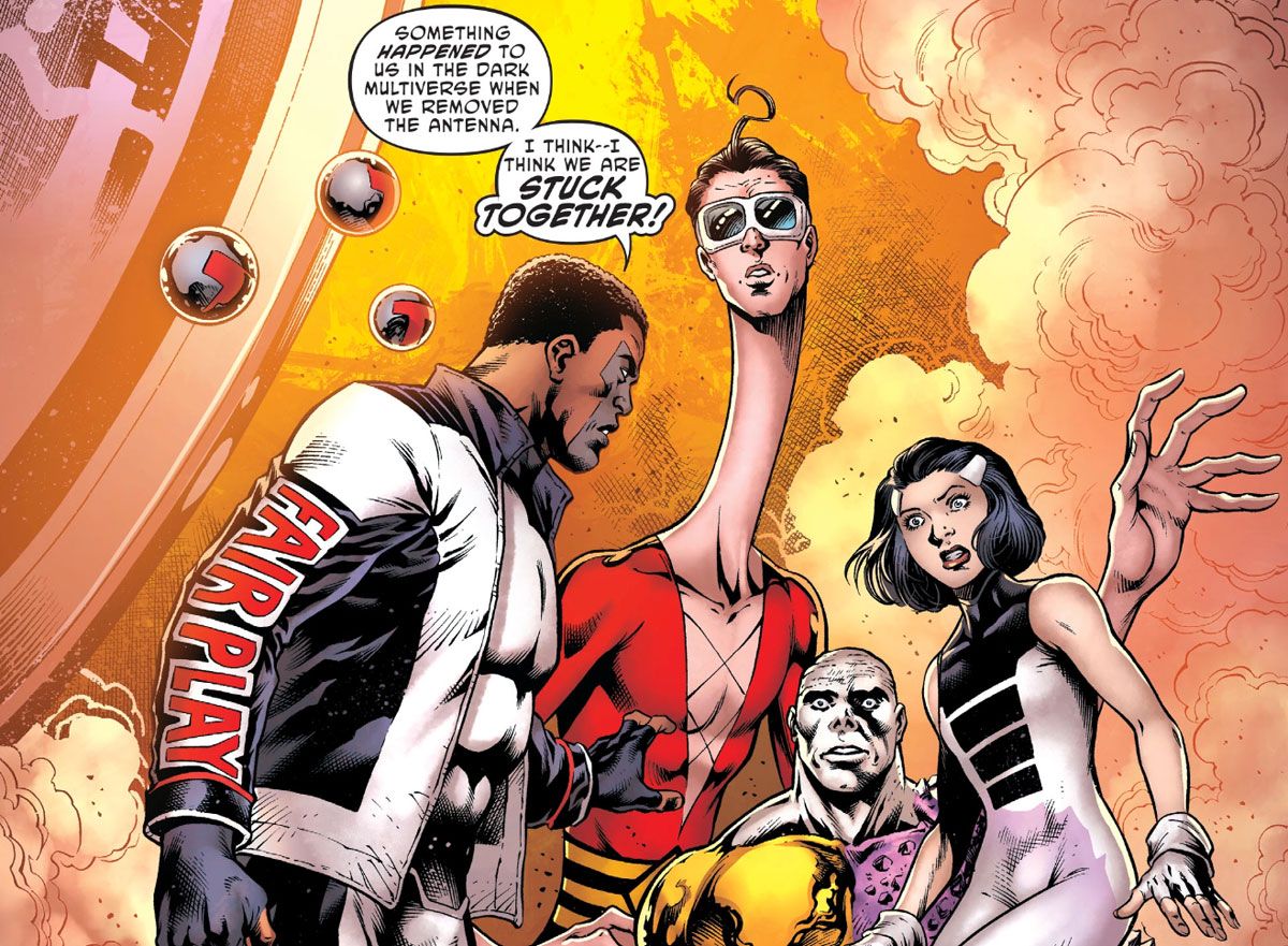 The Terrifics #2 Reveals the Team is Bound Together...Literally
