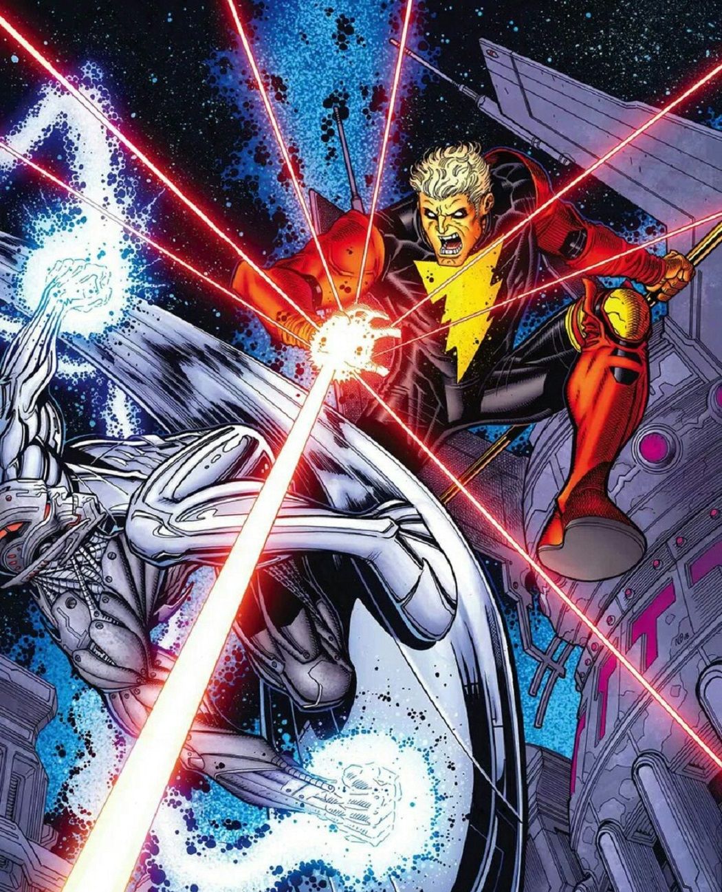 A Ultron-Infected Silver Surfer Wields the Soul Stone in Infinity Countdown