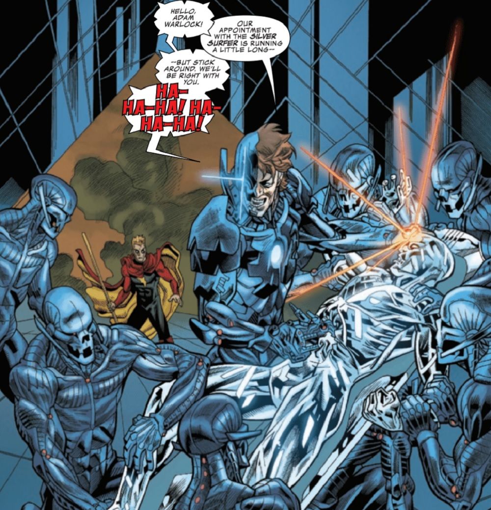 Silver Surfer Vs Adam Warlock Adam Warlock (LIVE ACTION | MCU) Vs