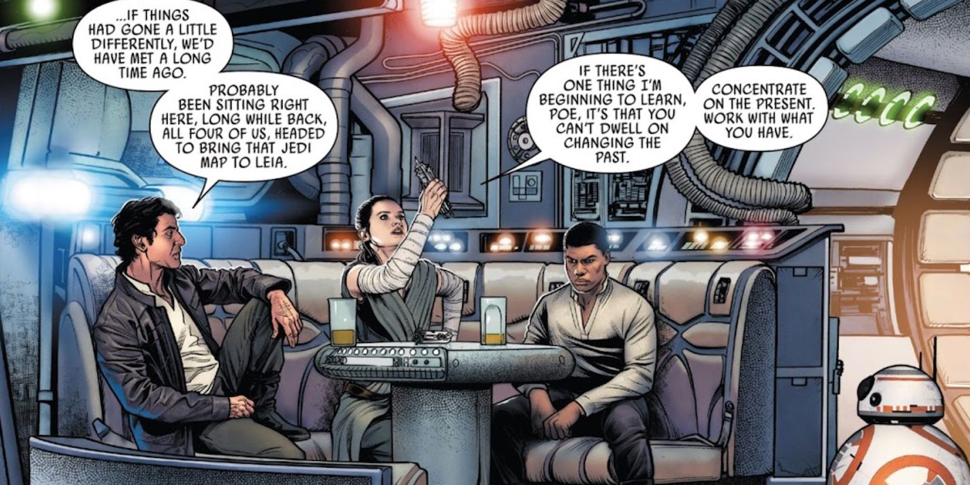 How Poe Dameron Saved Finn & Rey in Star Wars: The Force Awakens, Revealed