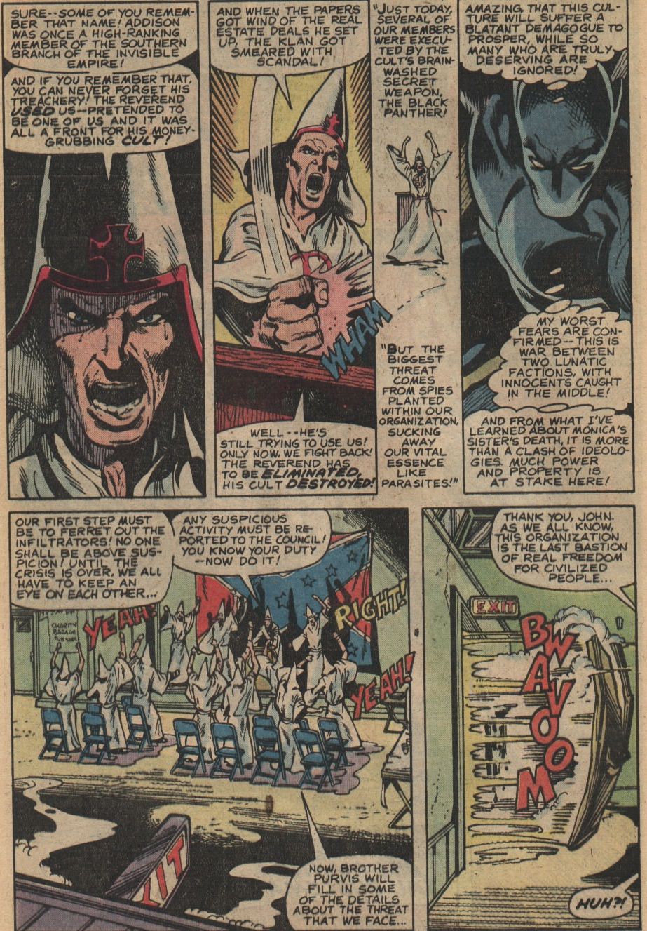 When Black Panther Forgot All About His Fight With the Klan