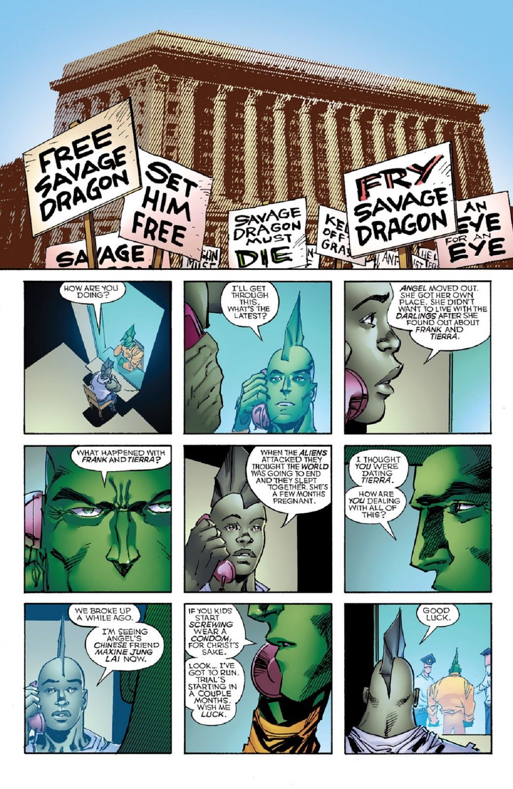 Savage Dragon Experimental Issues