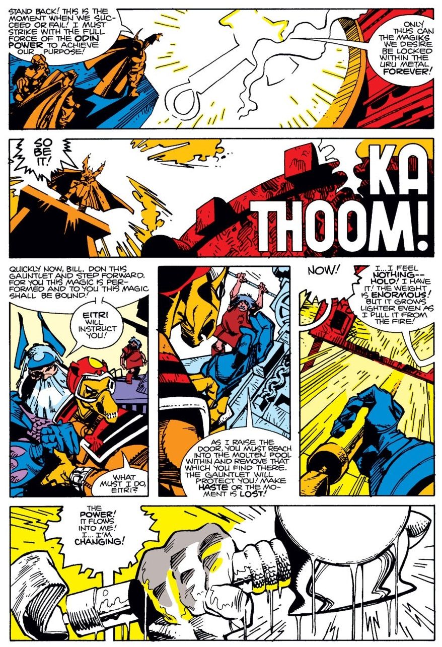 The Infinity Gauntlet's Origin Changes From the Comics to Infinity War