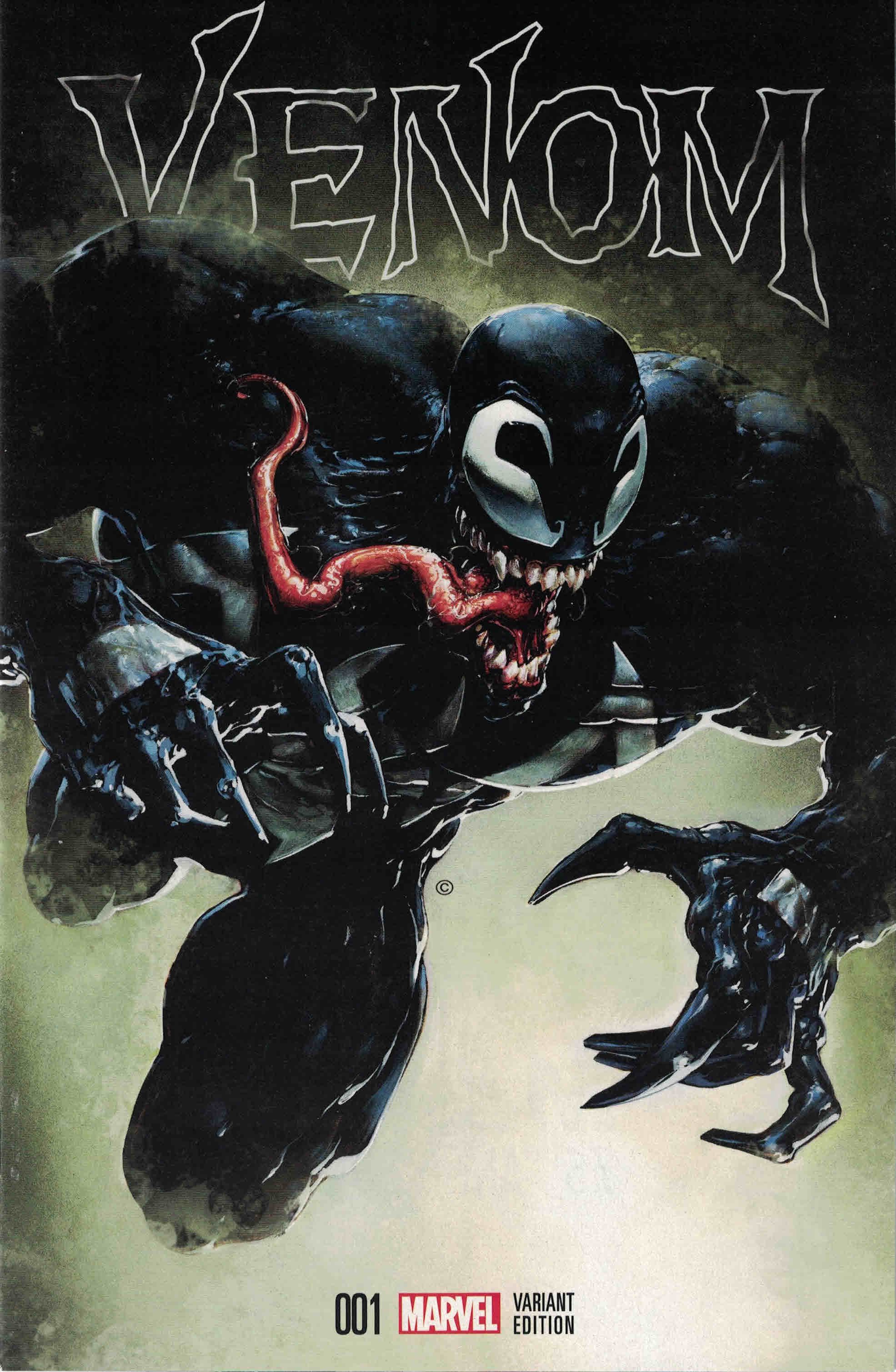 When Did Venom's Tongue First Begin to Stretch in the Comics?