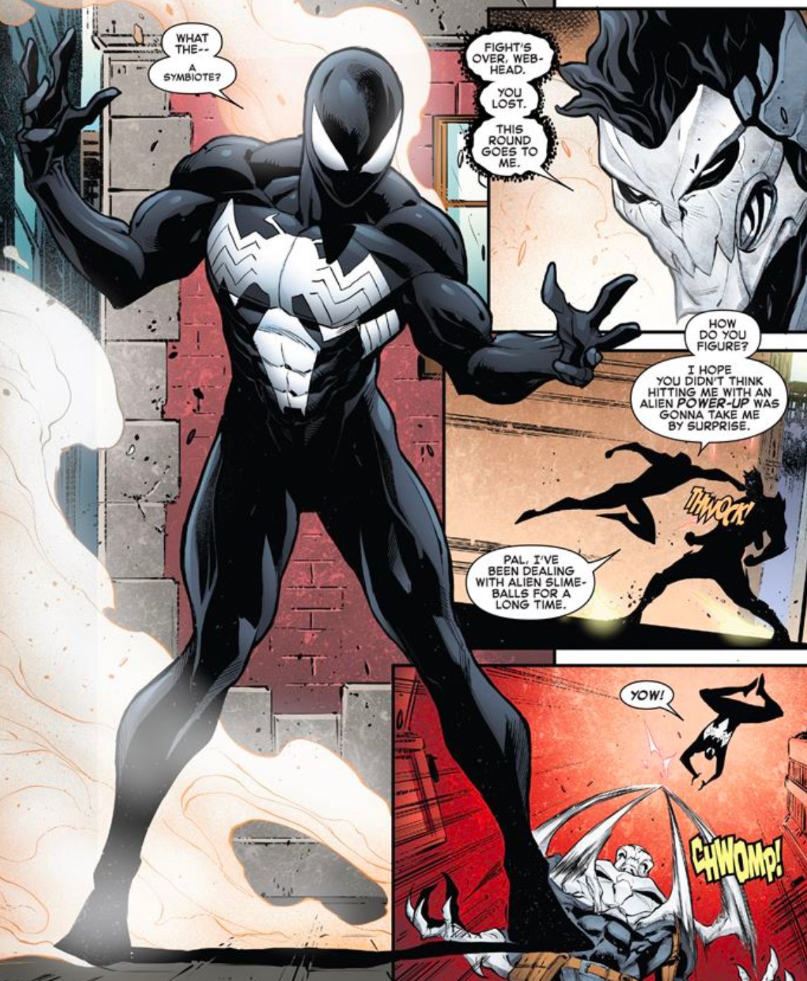 Venomized #1 Features Black Suit Spider-Man in Secret Wars Cover Pose