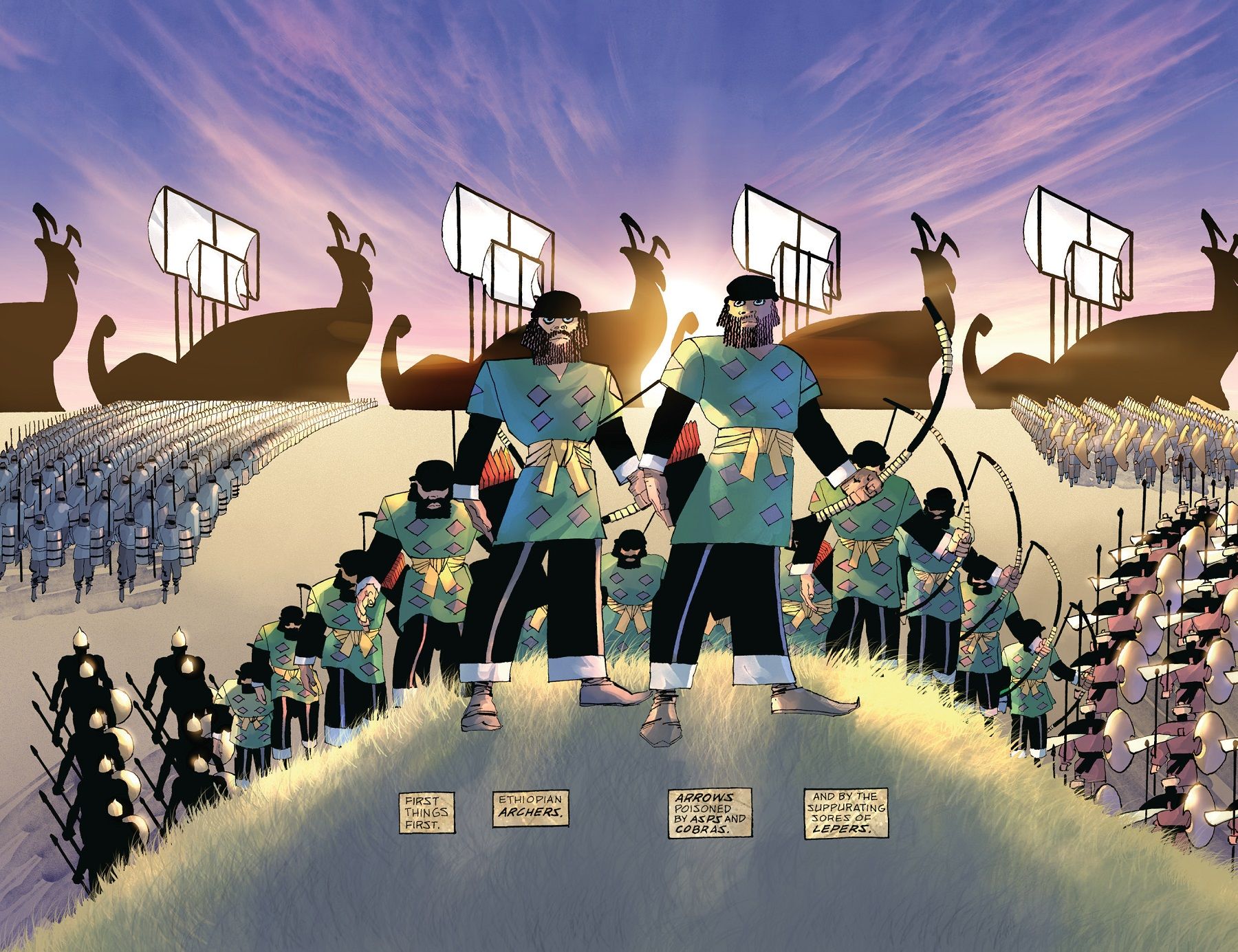 Xerxes #1 Review: Pleasing Follow-Up For Frank Miller Fans