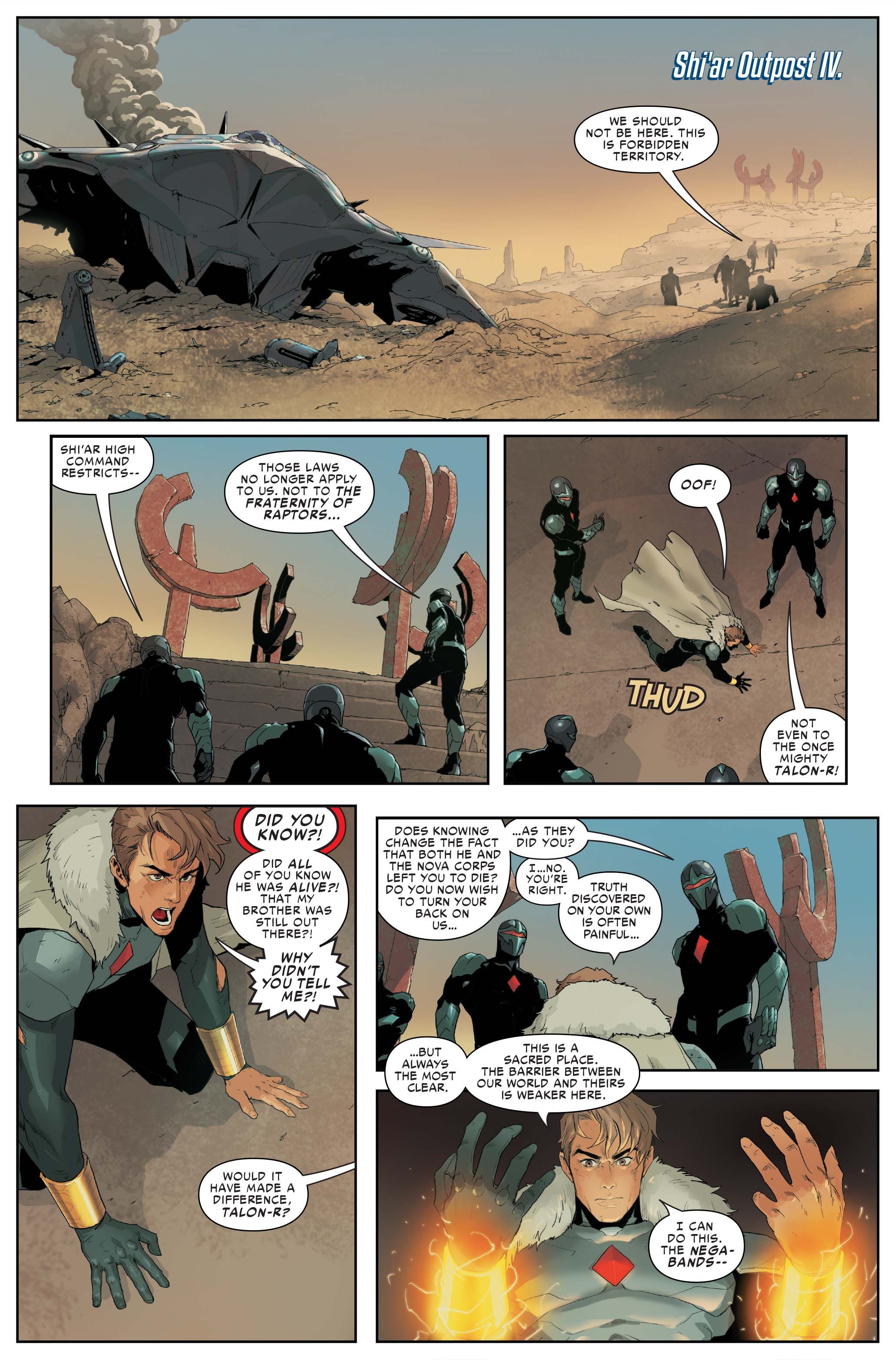 EXCL. PREVIEW: The Fraternity of Raptors Strike in Infinity Countdown ...