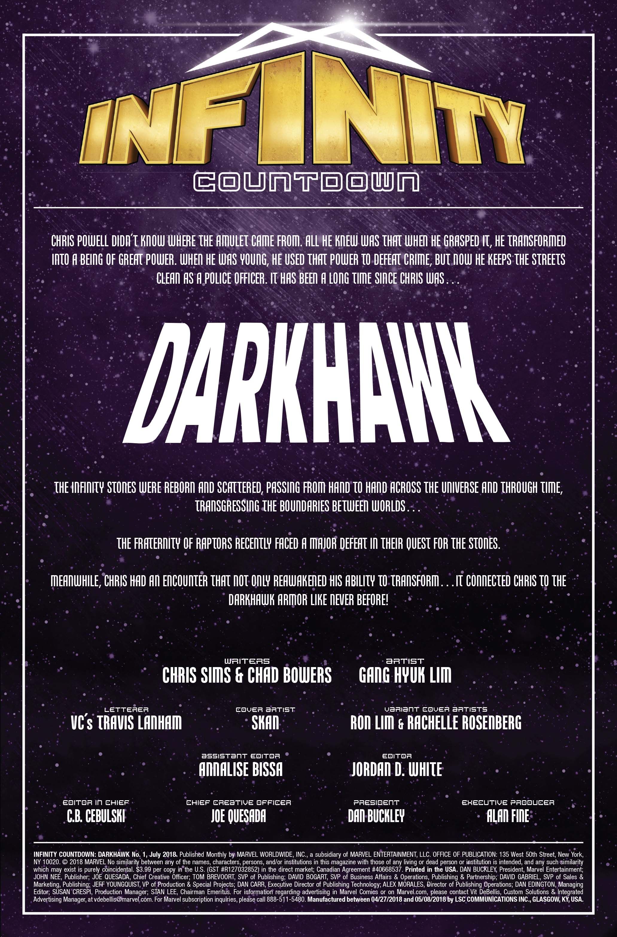 EXCL. PREVIEW: The Fraternity of Raptors Strike in Infinity Countdown ...