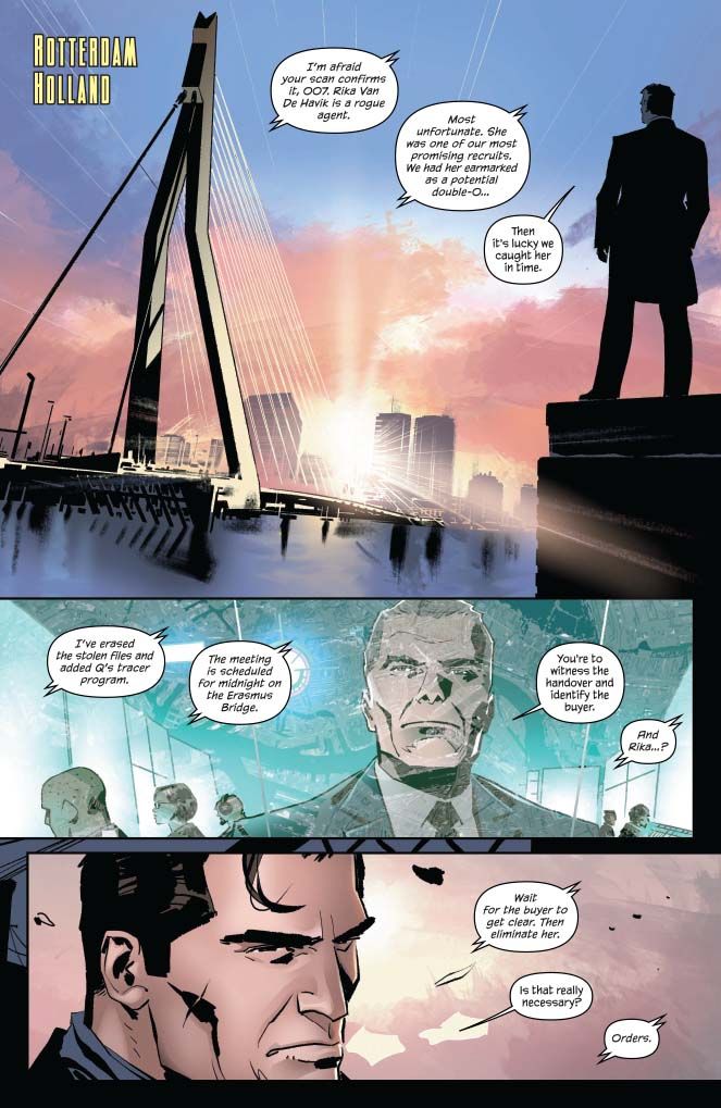 PREVIEW: James Bond: Kill Chain HC Signed Edition Signed By Andy Diggle