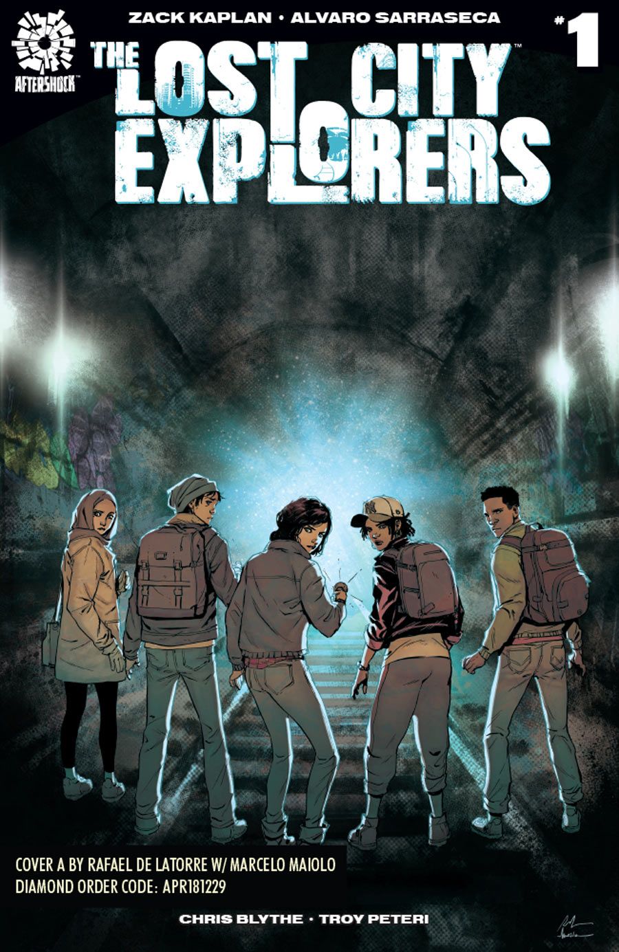 EXCLUSIVE: The Lost City Explorers #1 by Zack Kaplan & Alvaro Sarraseca