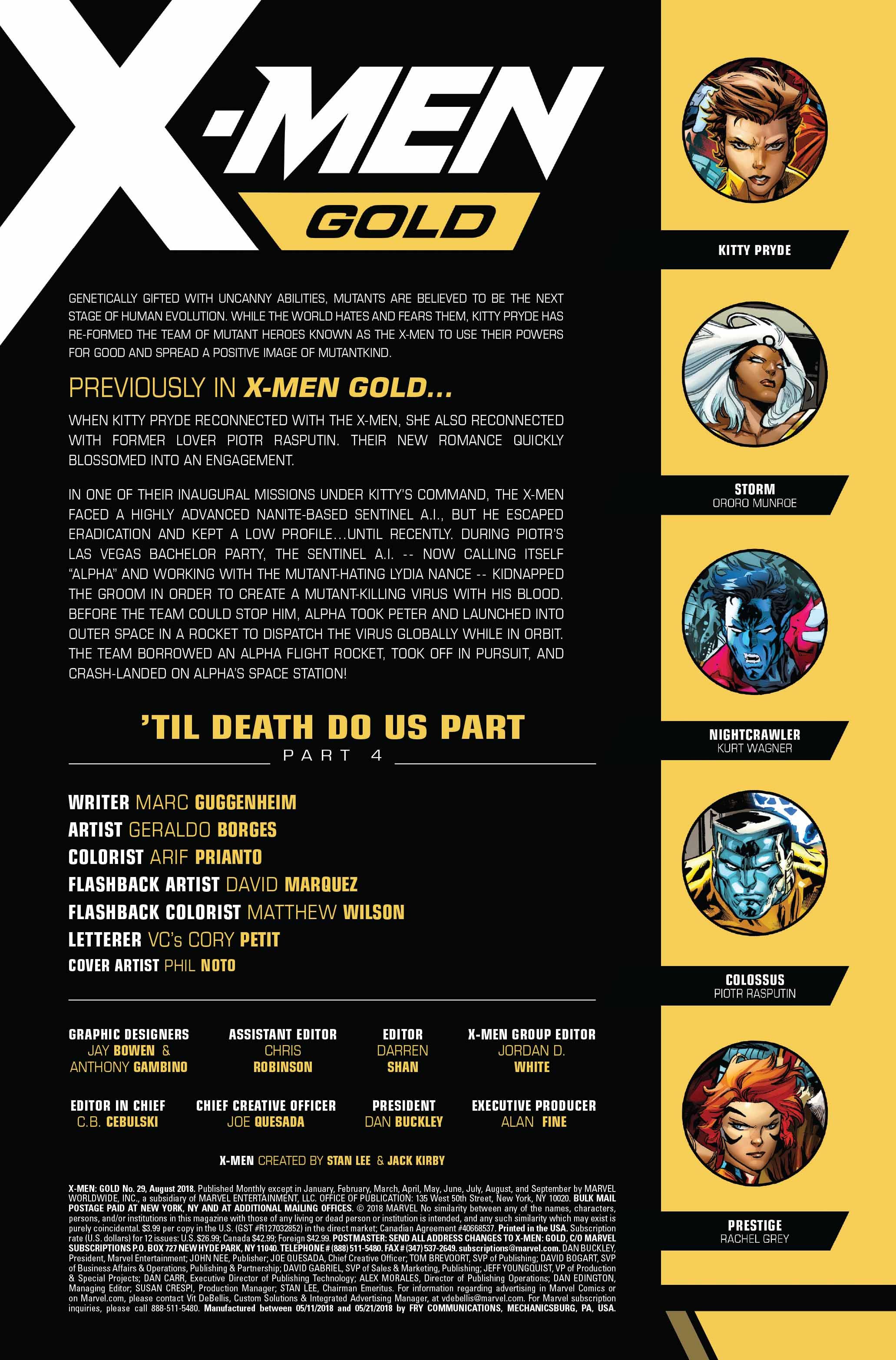 EXCLUSIVE PREVIEW: The Team Faces a New Threat in X-Men Gold #28